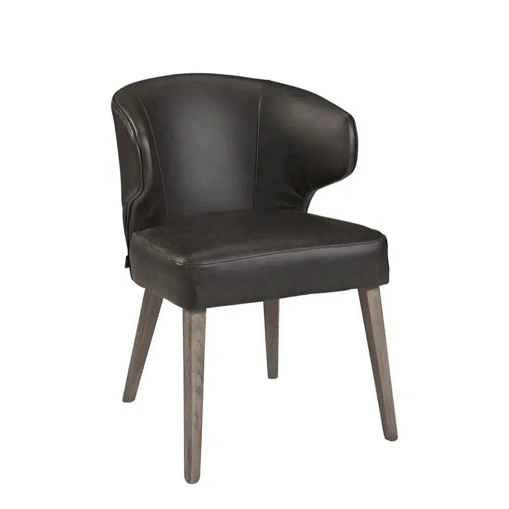 Artwood dining chair leather la Vella black