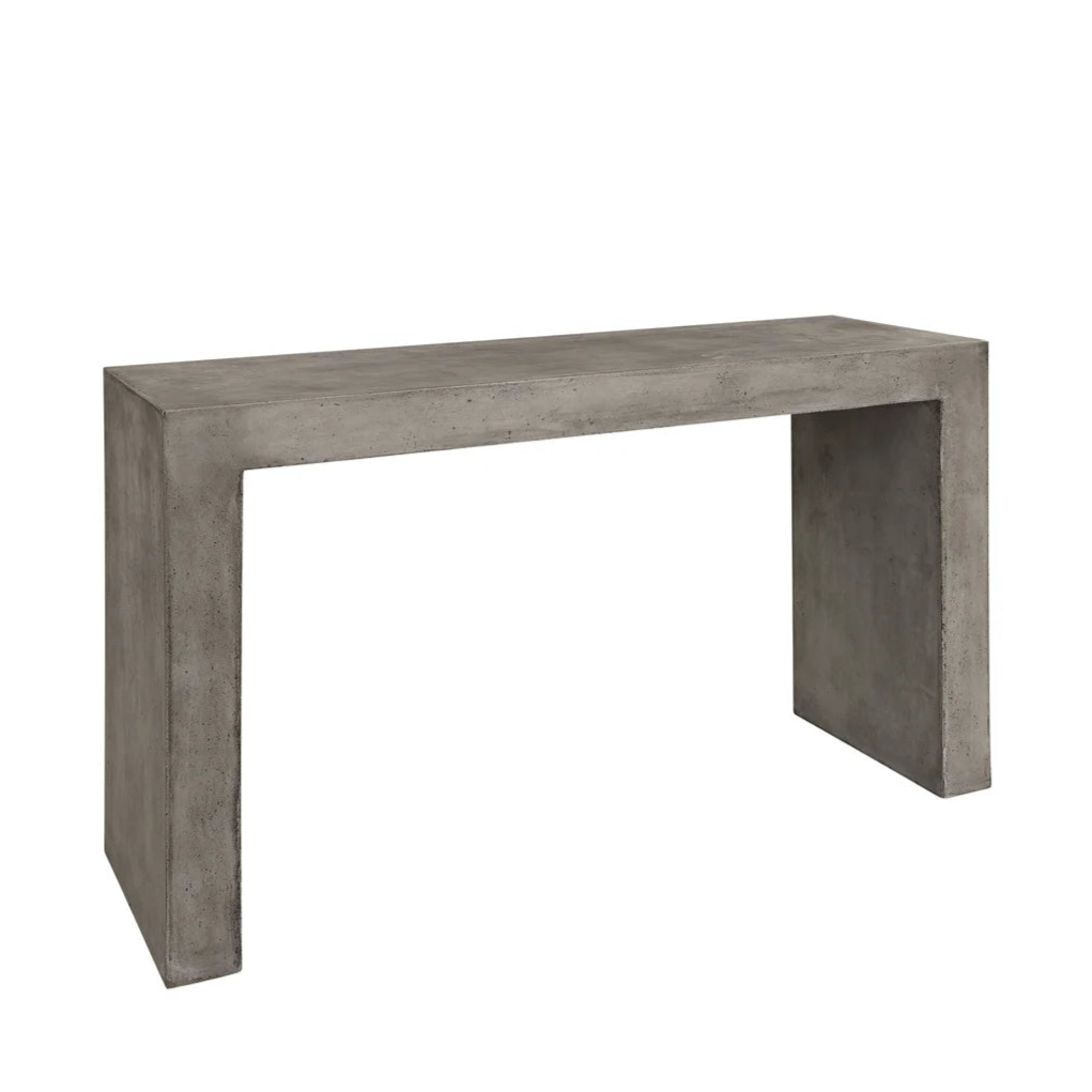 Artwood outdoor console u console concrete