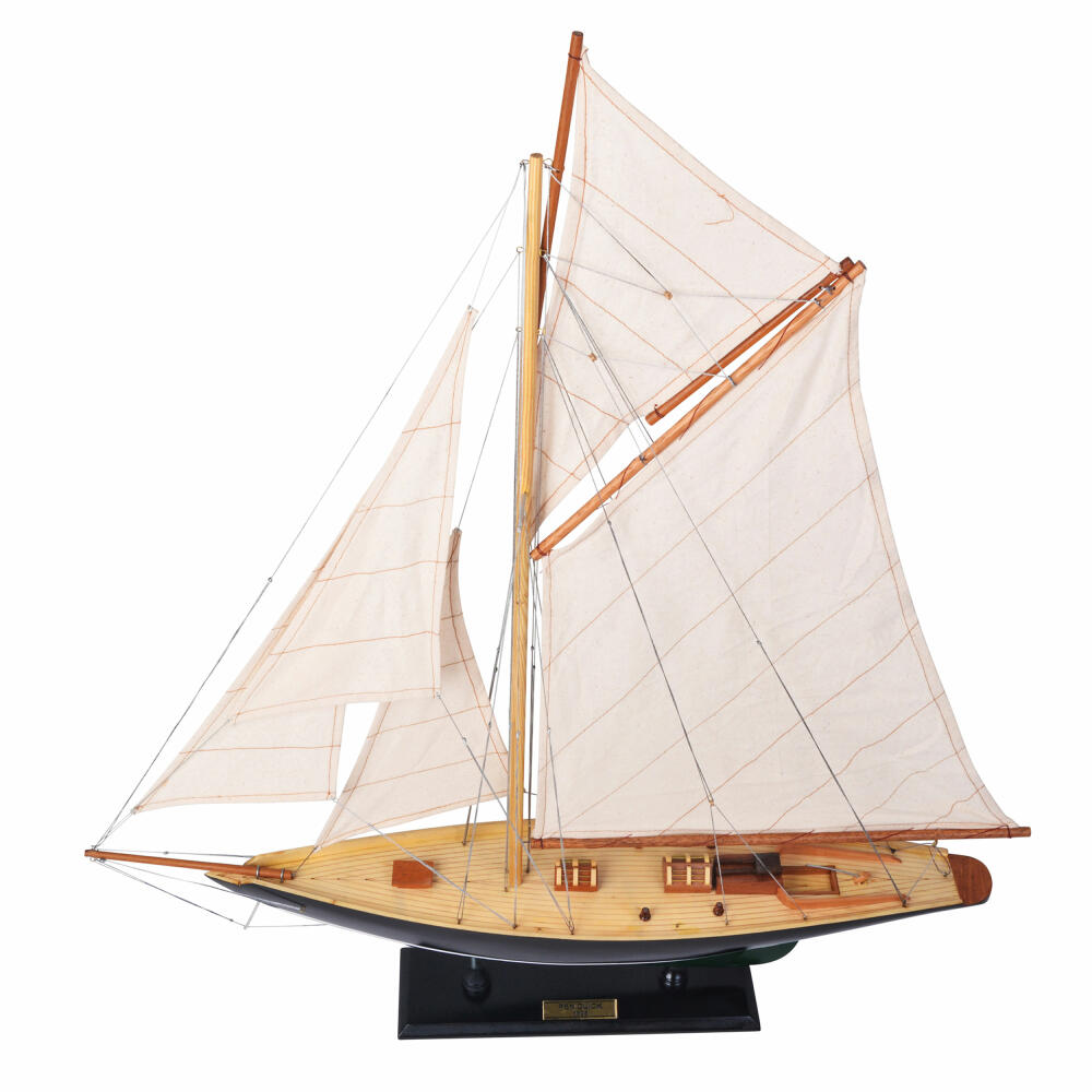 Authentic Models Ship model Cote Dark Green, sailing ship, decoration,