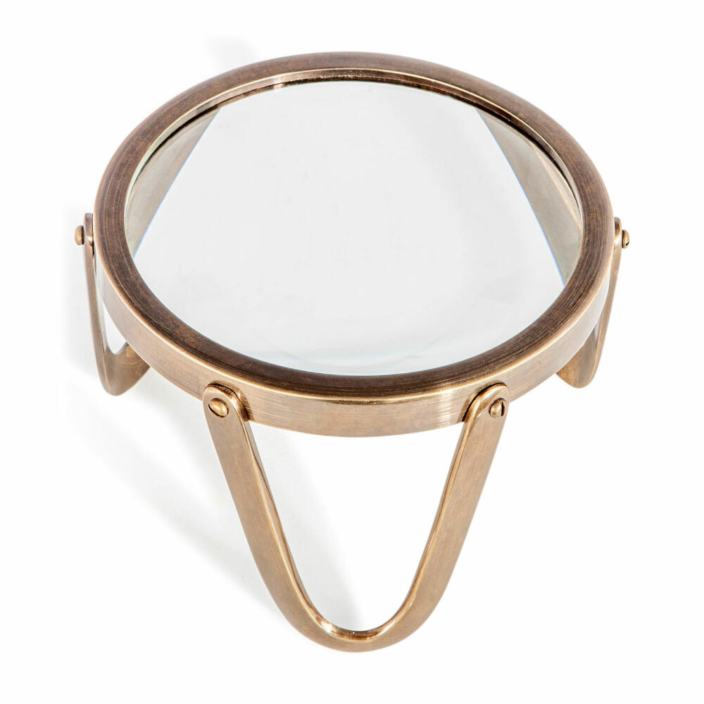 Authentic Models Writing oge desk Magnifier brass, movement, magnifyin