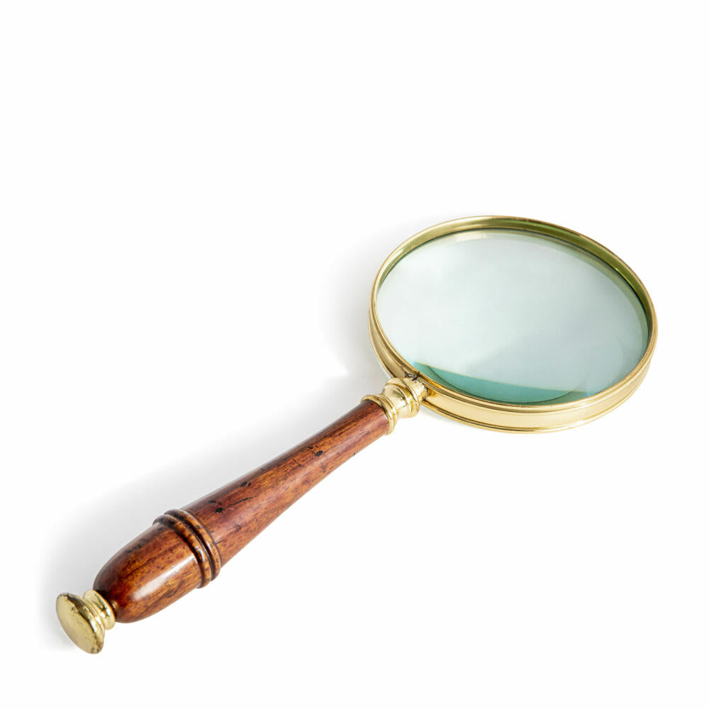 Authentic Models Magnificent glass, reading lupe, magnifying glass, wo