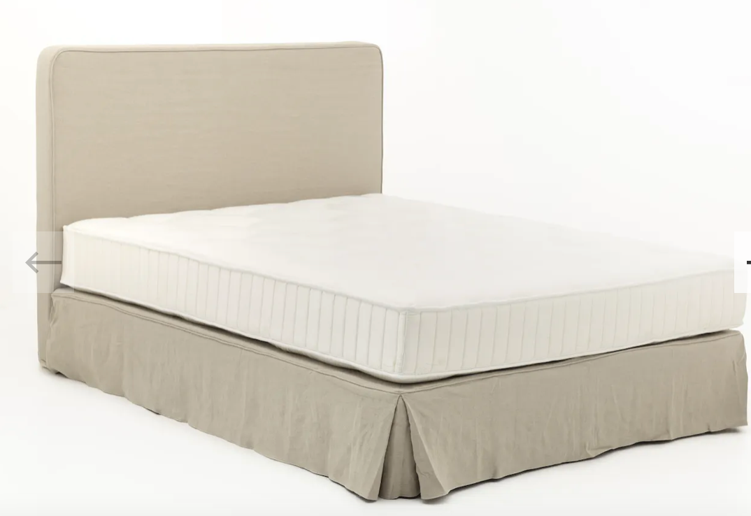 Flamant Duncan, double bed, with a headboard, lump material, 180cm