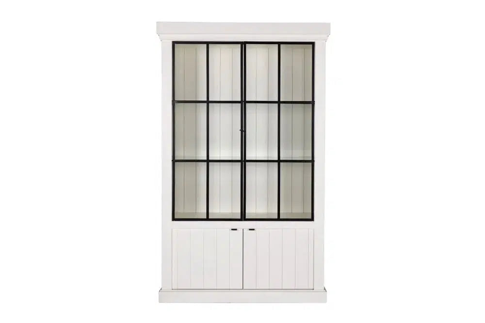 Flamant Cabinet Iron Jason, oak, 2 iron doors | 10% code