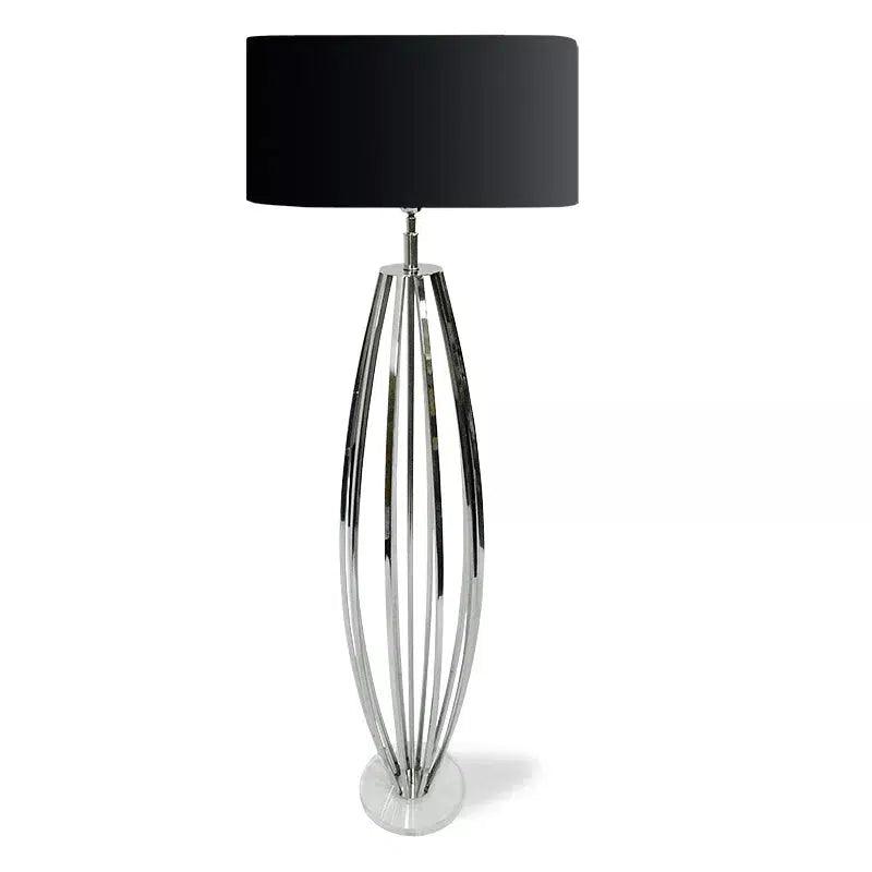 Floor lamp hazenkamp stainless steel floor lamp design luxury