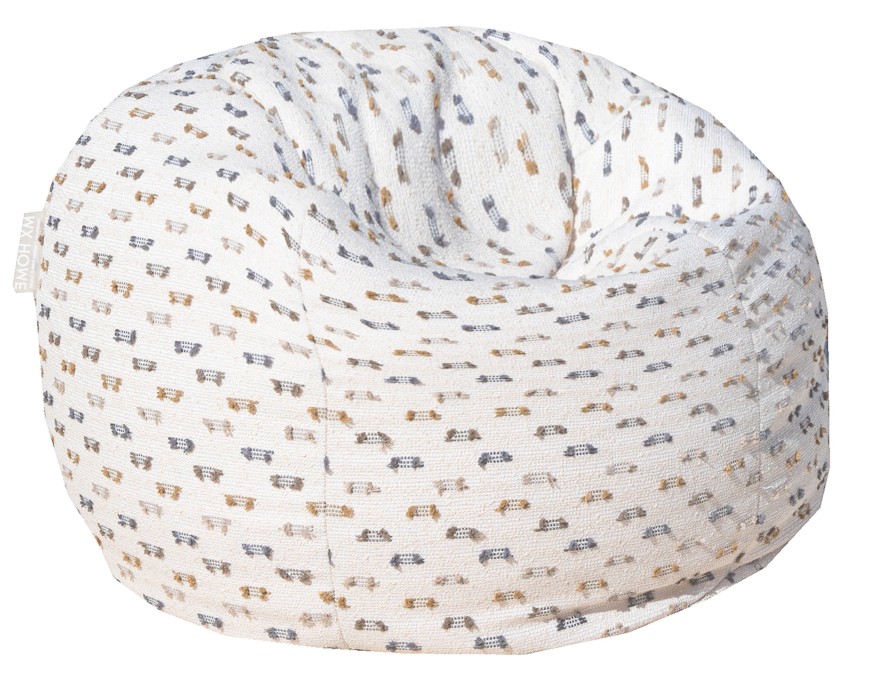 MXHOME Sitzsack XL - Stoff „funky“ - Outdoor|5%Code