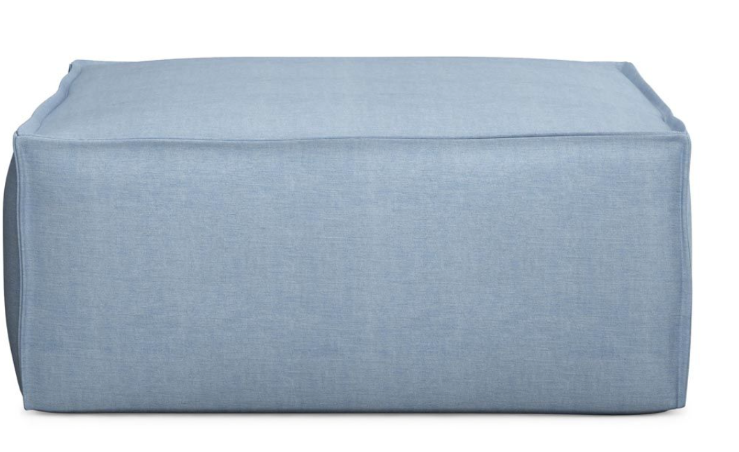 Riviera Maison Fußbank The Jagger, Ice Blue